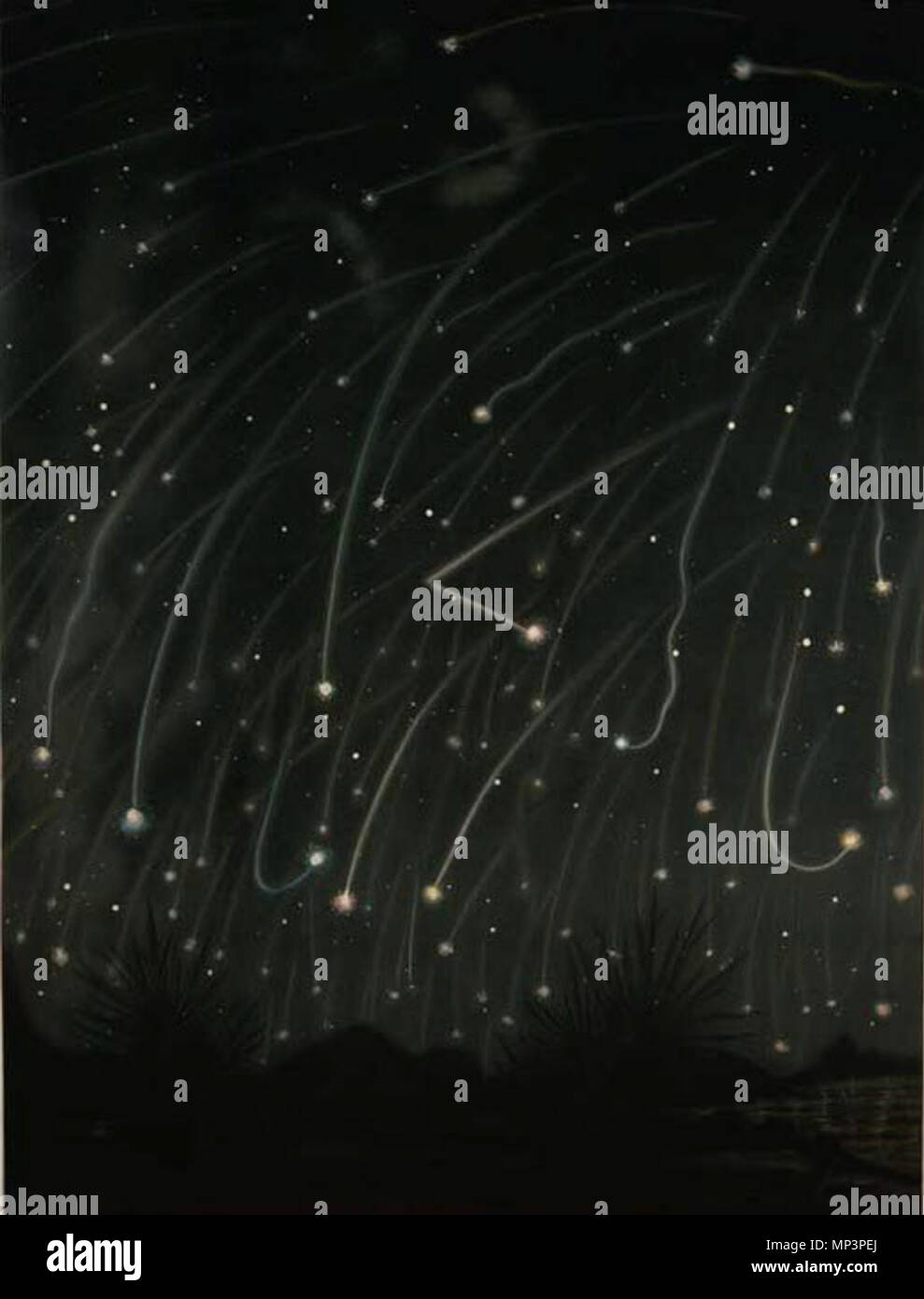 The trouvelot astronomical drawings hi-res stock photography and images ...
