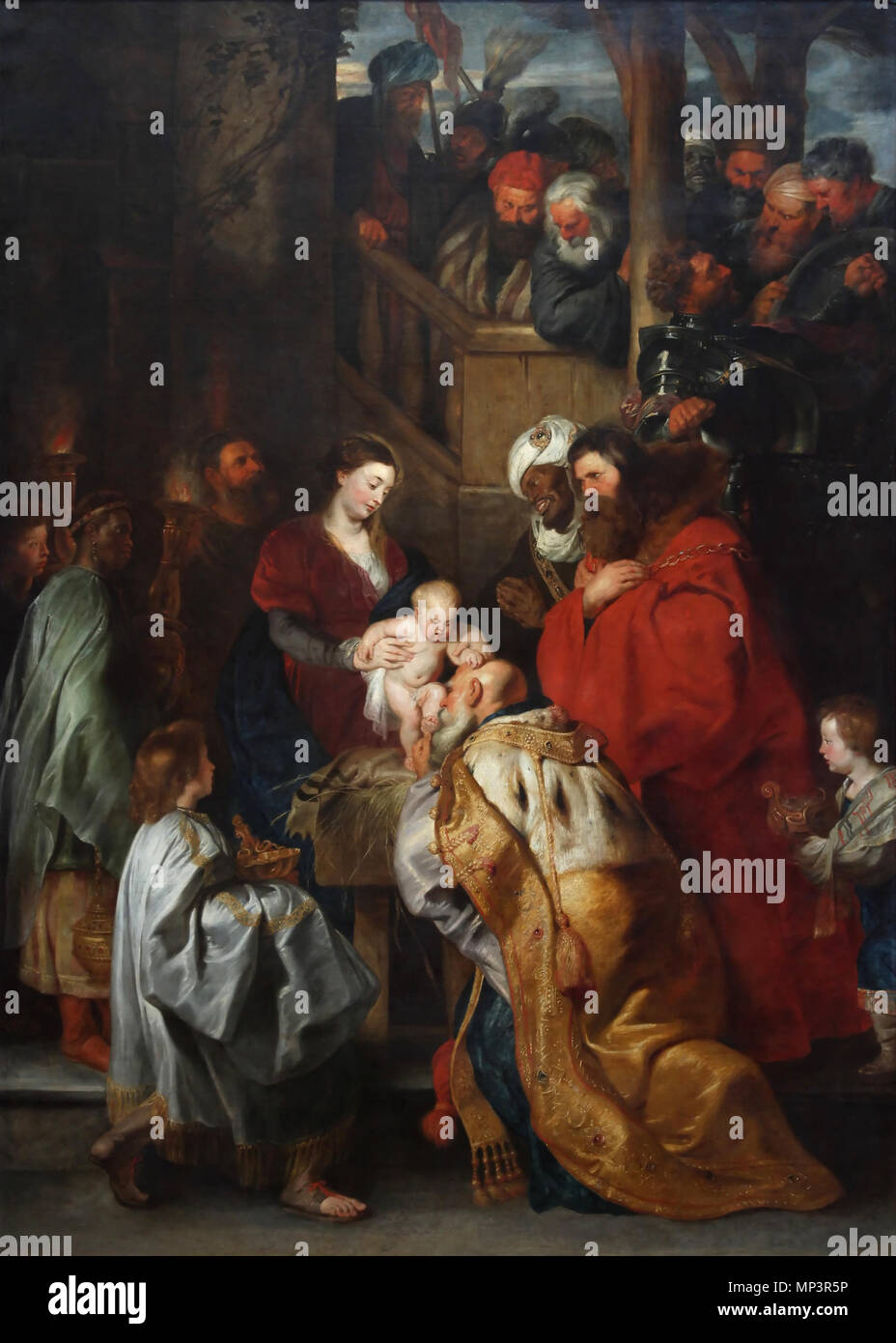 976 Peter Paul Rubens - L'adoration des Mages Stock Photo - Alamy