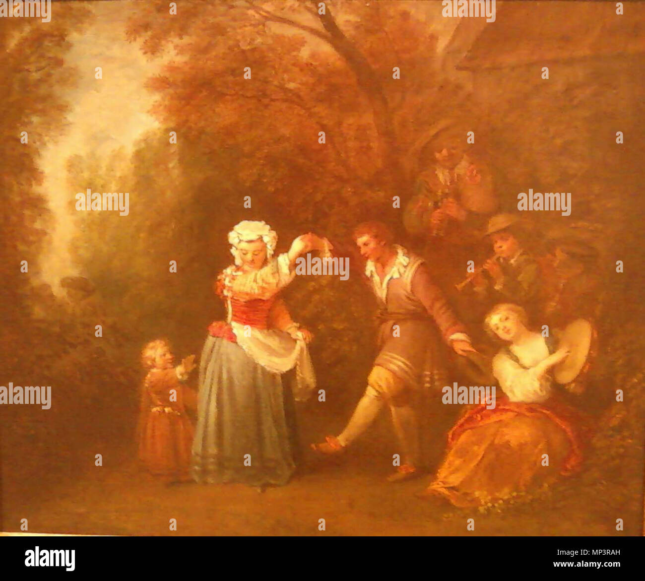 The Country Dance . English: pastoral scene . October 1706. 1171 The ...