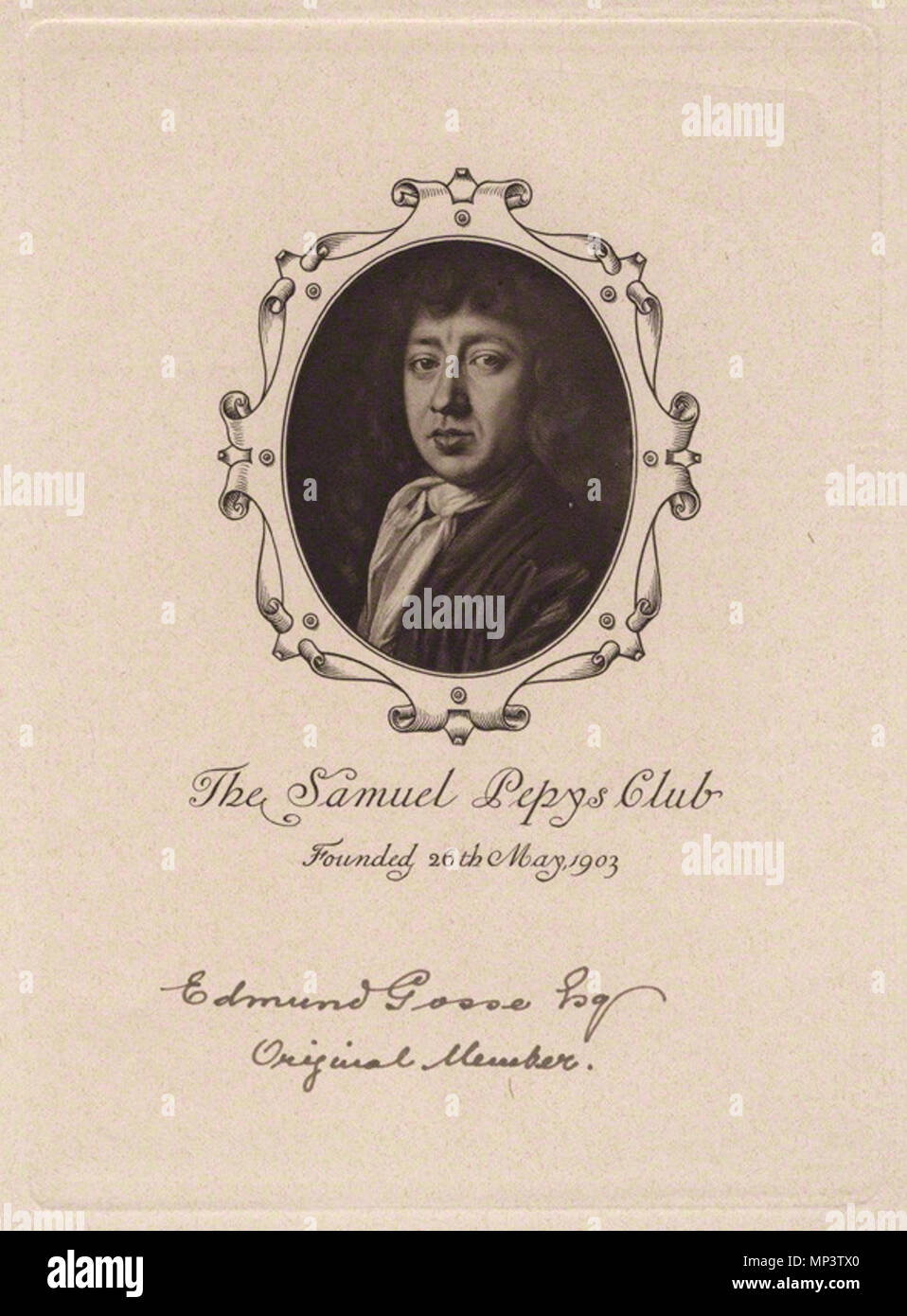 after John Hayls, aquatint photogravure, 1905 (1666) . English: after ...