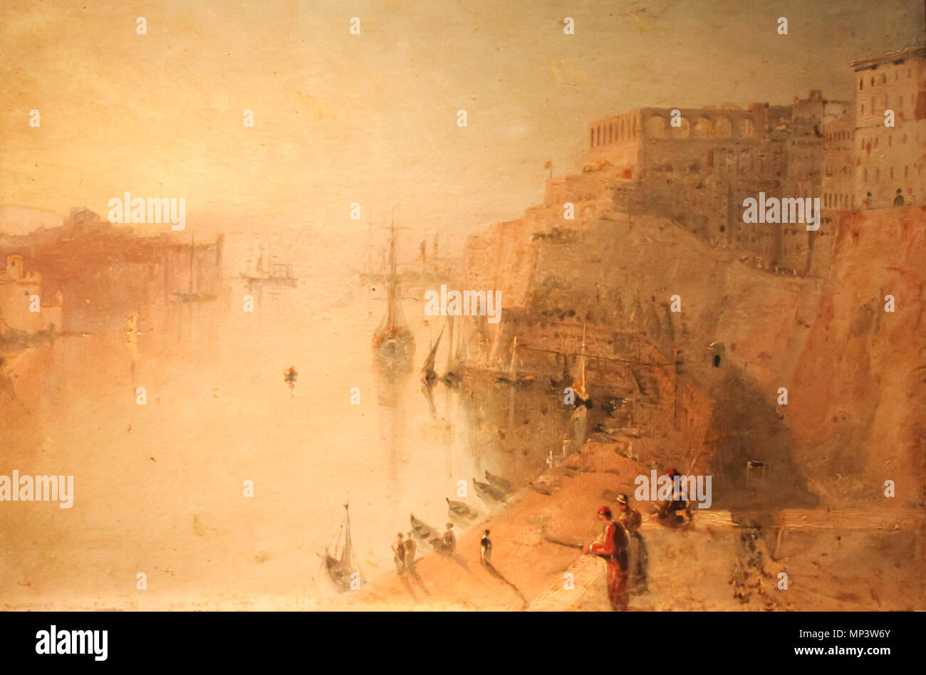 Medieval harbour art hi-res stock photography and images - Alamy