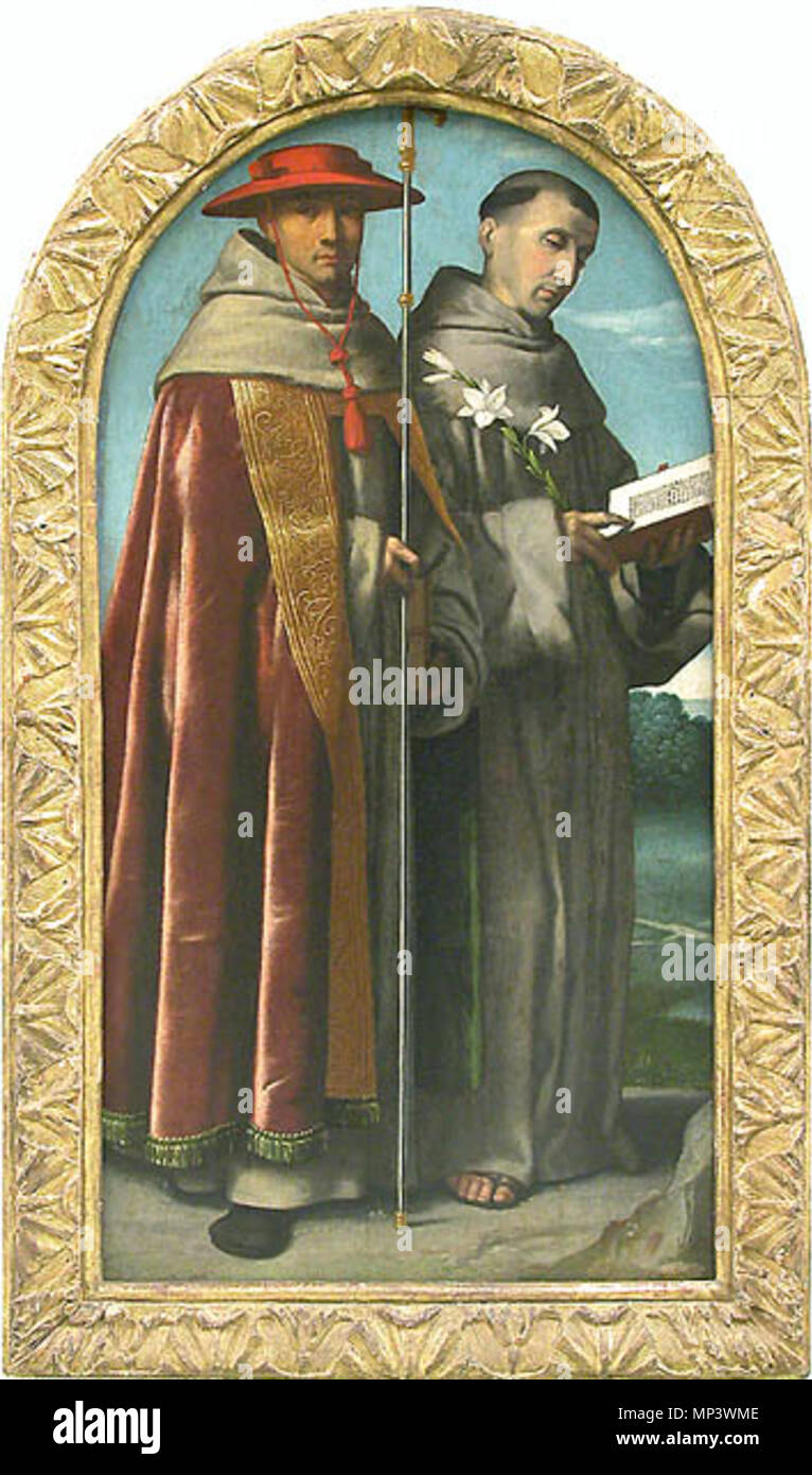 Saint Bonaventure and Saint Anthony of Padua . Moretto, santi ...