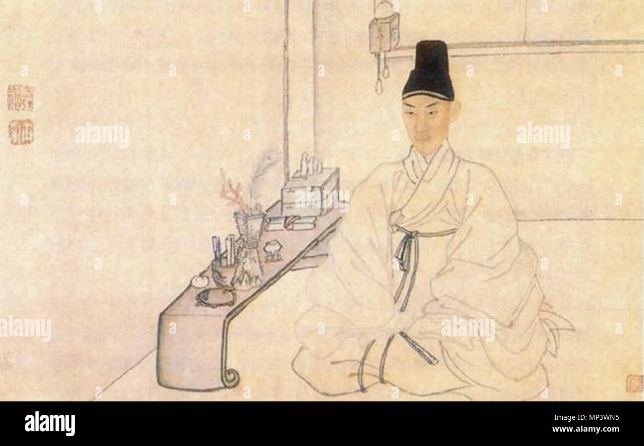 . English: Kim, Hong-do's self-portrait. 12 June 2012, 00:18:43. Kim ...