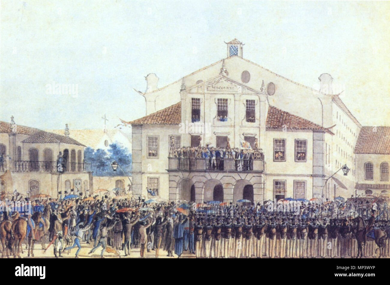 . English: 'Aceitação provisória da Constituição de Lisboa'. Prince ...