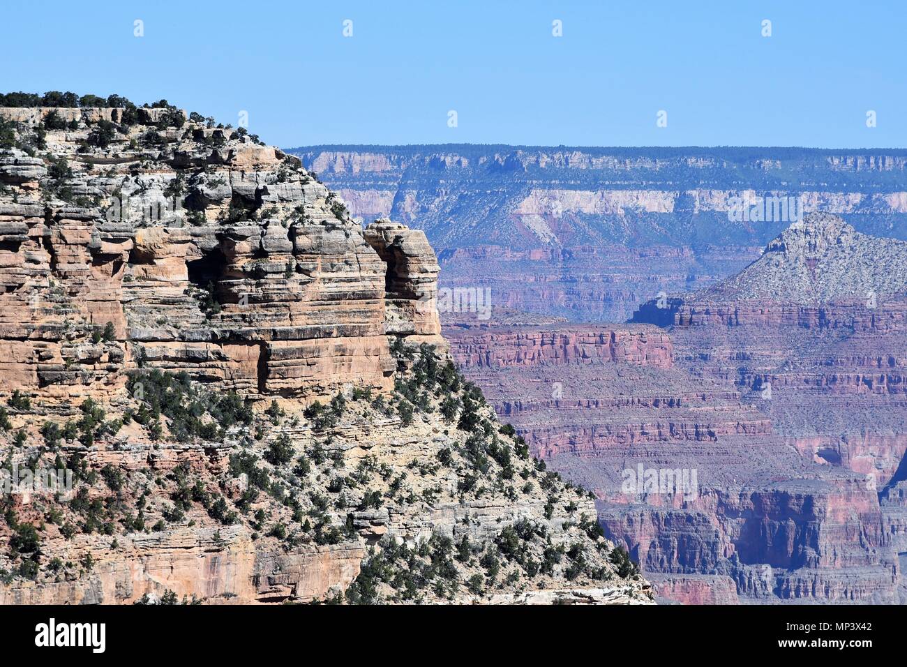 Grand Canyon viewed from the south rim Stock Photo - Alamy