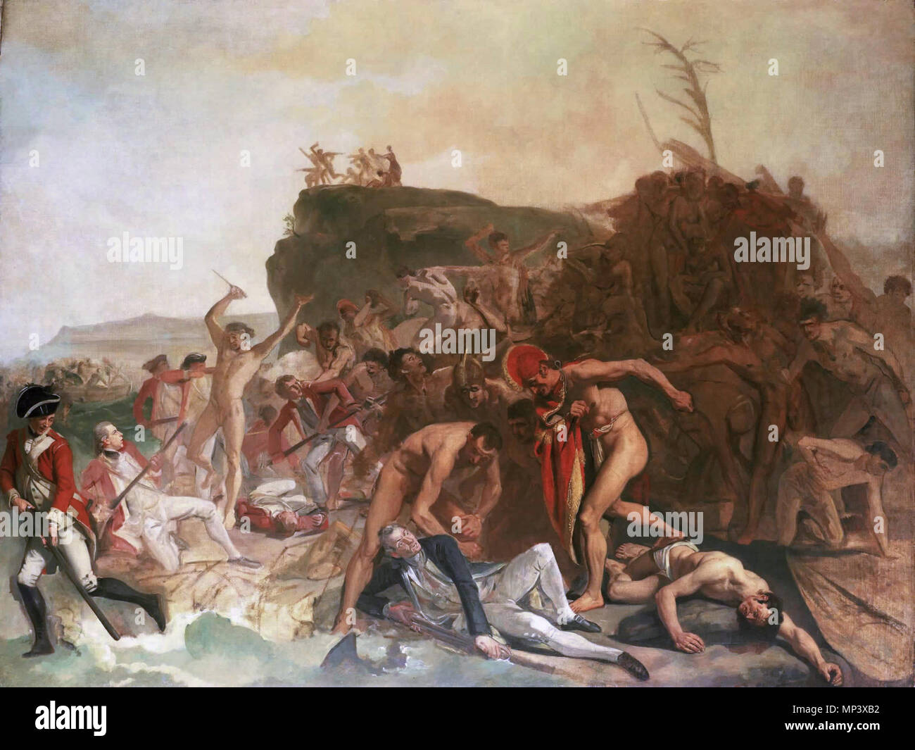 Death of captain james cook hi-res stock photography and images - Alamy