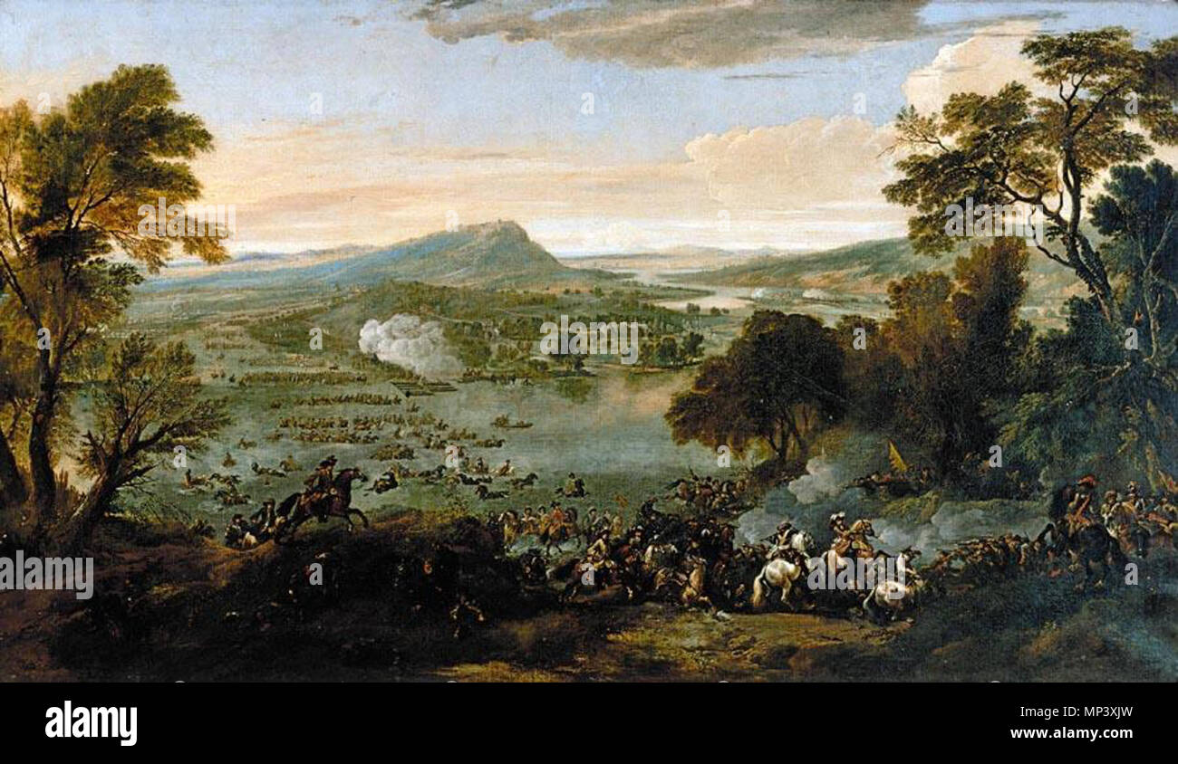 English: Extensive Landscape 1694. 706 Jan Wyck - Extensive Landscape ...