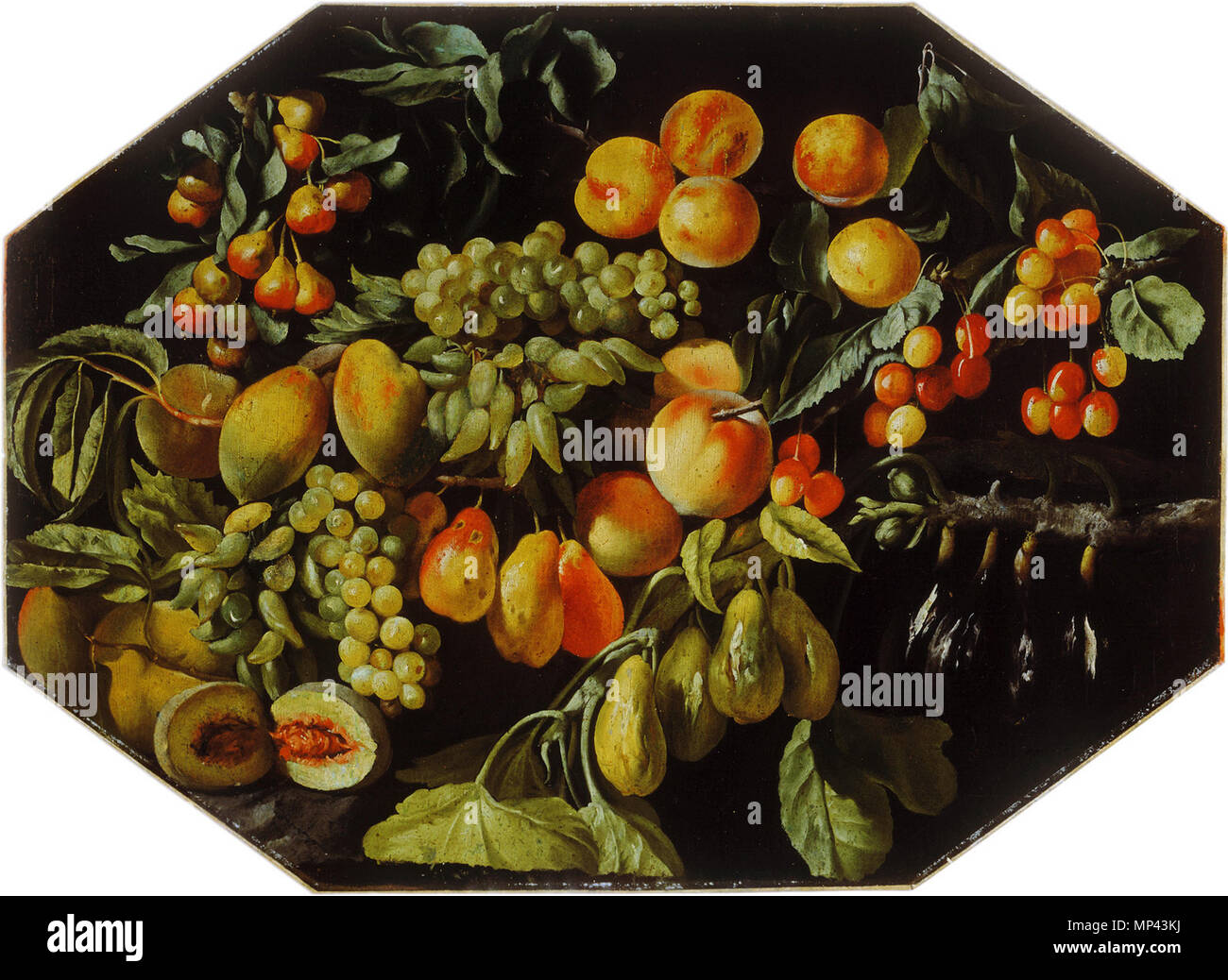 4 T Still-Life of Fruit circa 1640. 828 Luca Forte - Still-Life of ...