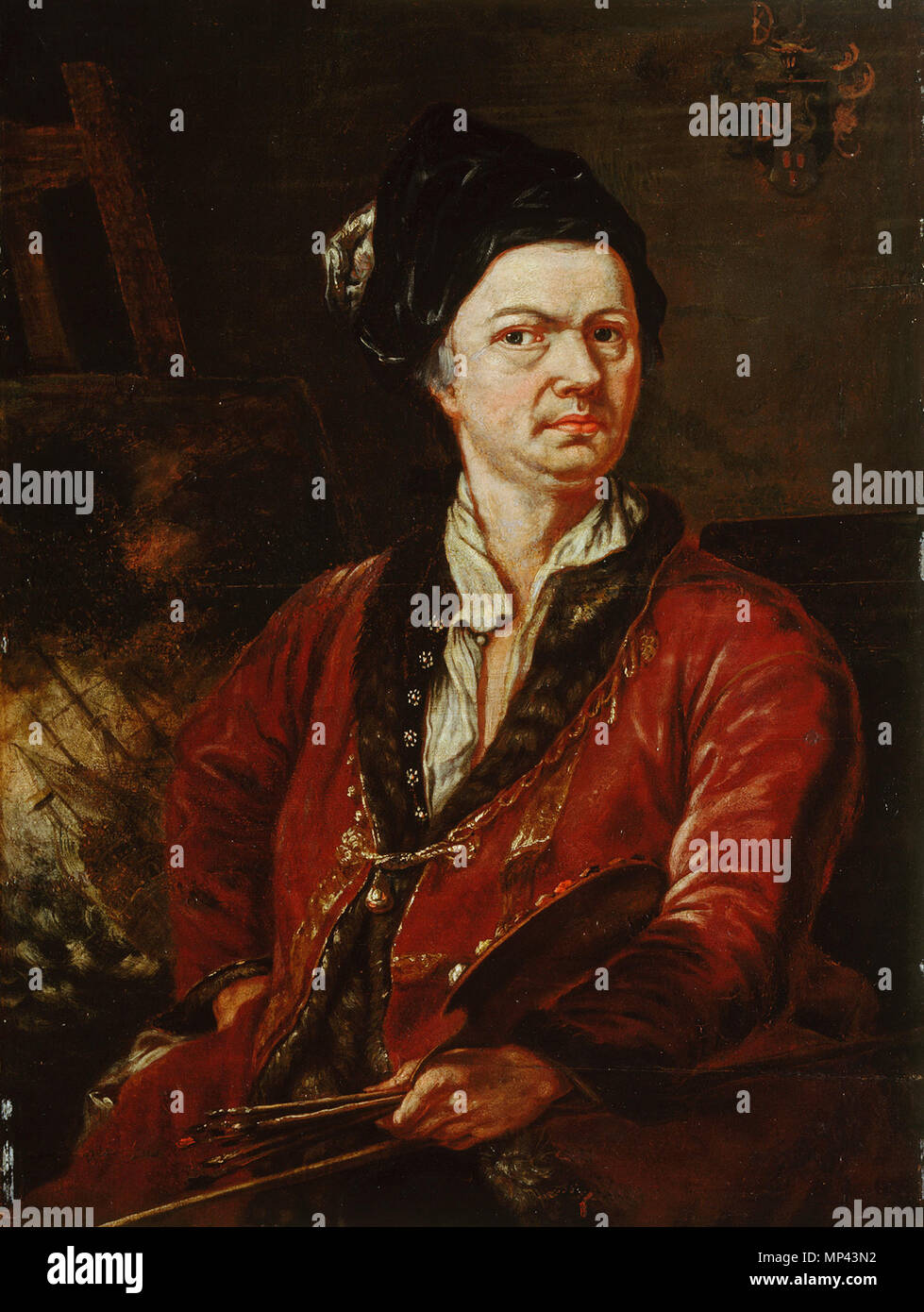 4 T Slovenščina: Portret slikarja marin 18th century. 1023 Portret ...