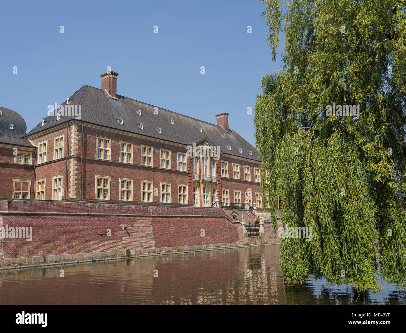 Castle of Ahaus in germany Stock Photo - Alamy