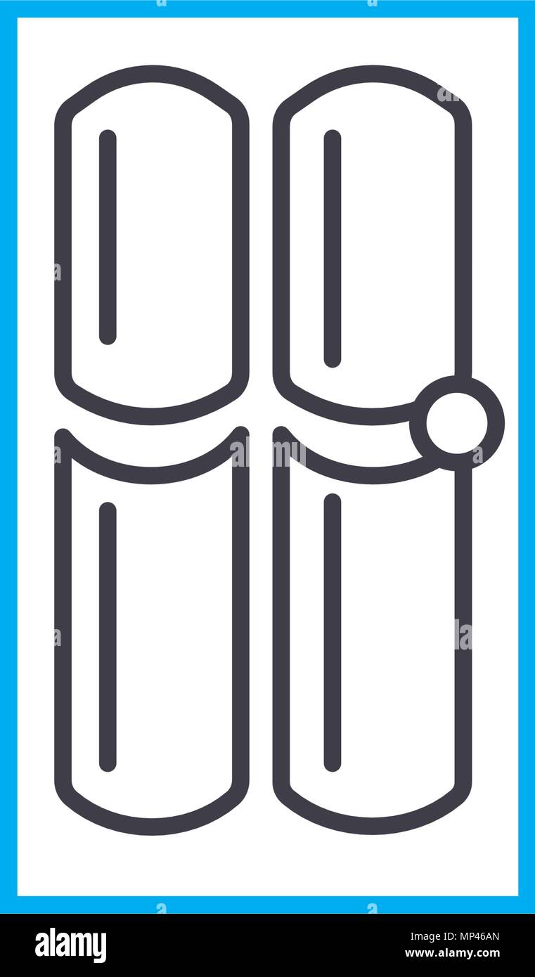 Luxury wall and internal door Stock Vector Images - Alamy