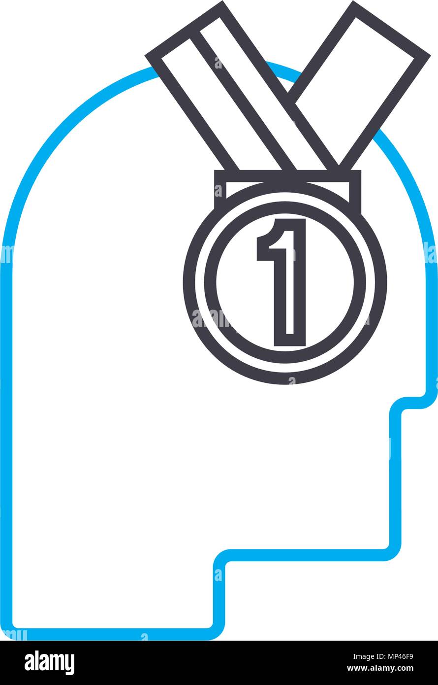 Leader linear icon concept. Leader line vector sign, symbol ...