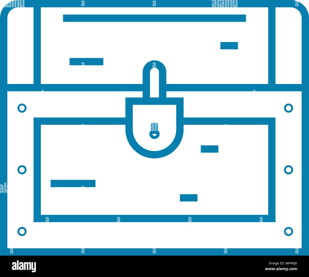 Lotto game linear icon concept. Lotto game line vector sign, symbol ...