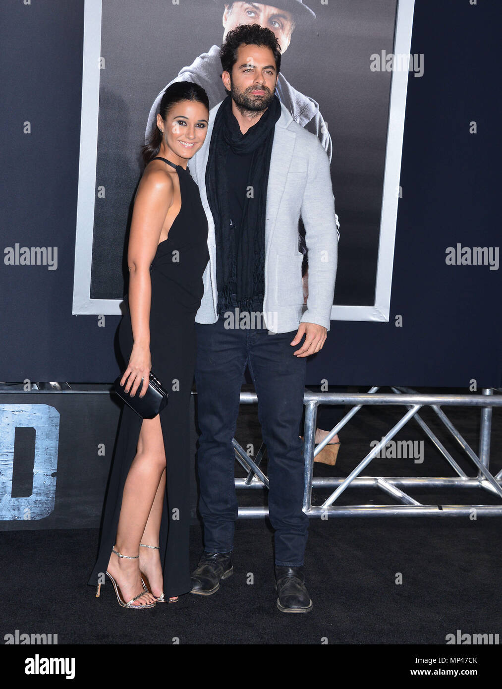 Emmanuelle Chriqui, Adrian Bellani 171 at The Creed Premiere at the ...