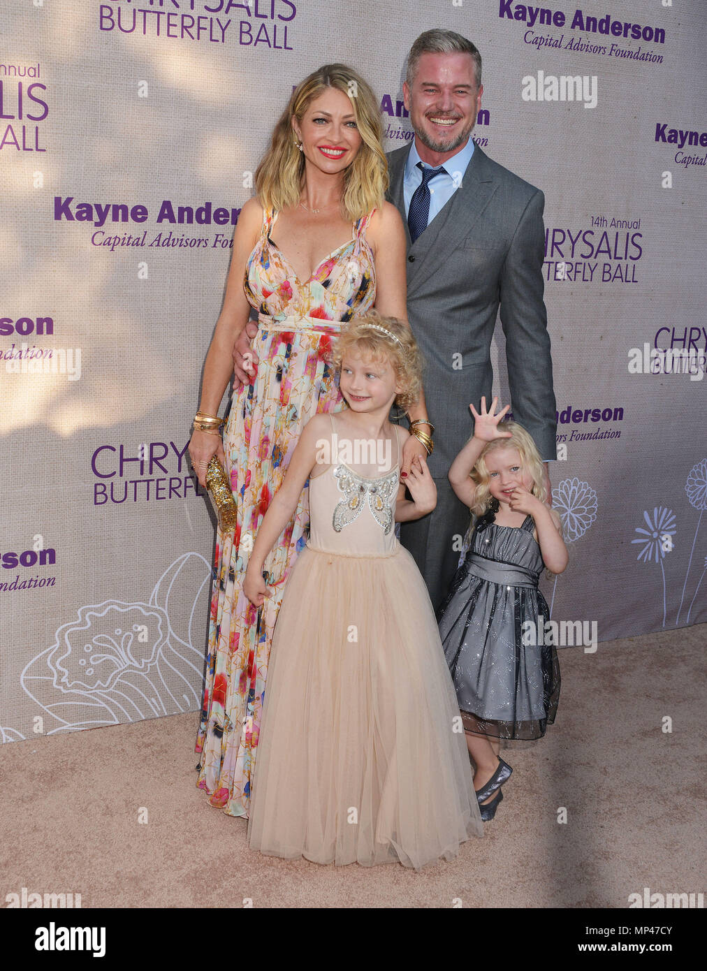 Eric Dane, Butterfly Ball Co-Chair Rebecca Gayheart-Dane, Georgia Dane ...