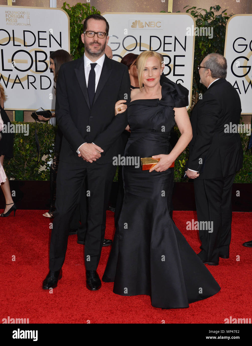 Patricia arquette and boyfriend eric white hi-res stock photography and ...