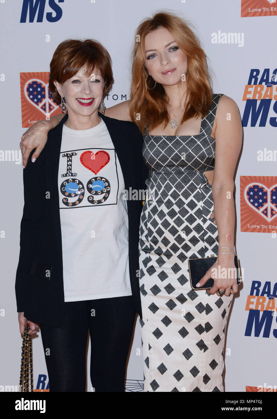 Frances Fisher, daughter Francesca Eastwood 137 at the 22nd annual Race ...