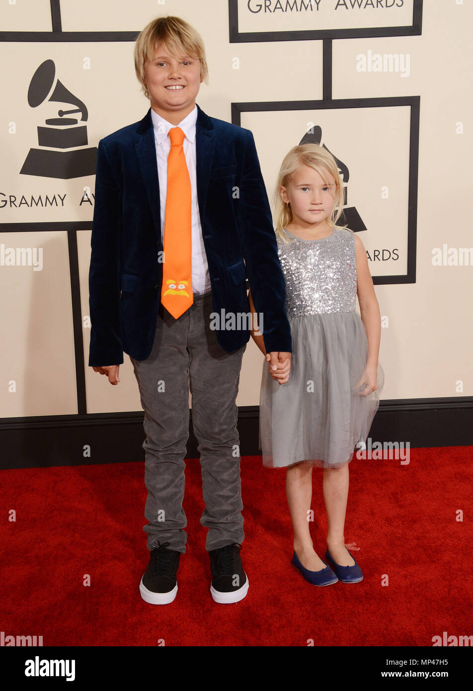 Friesen at the 57th Annual GRAMMY Awards at the Staples Center in Los ...