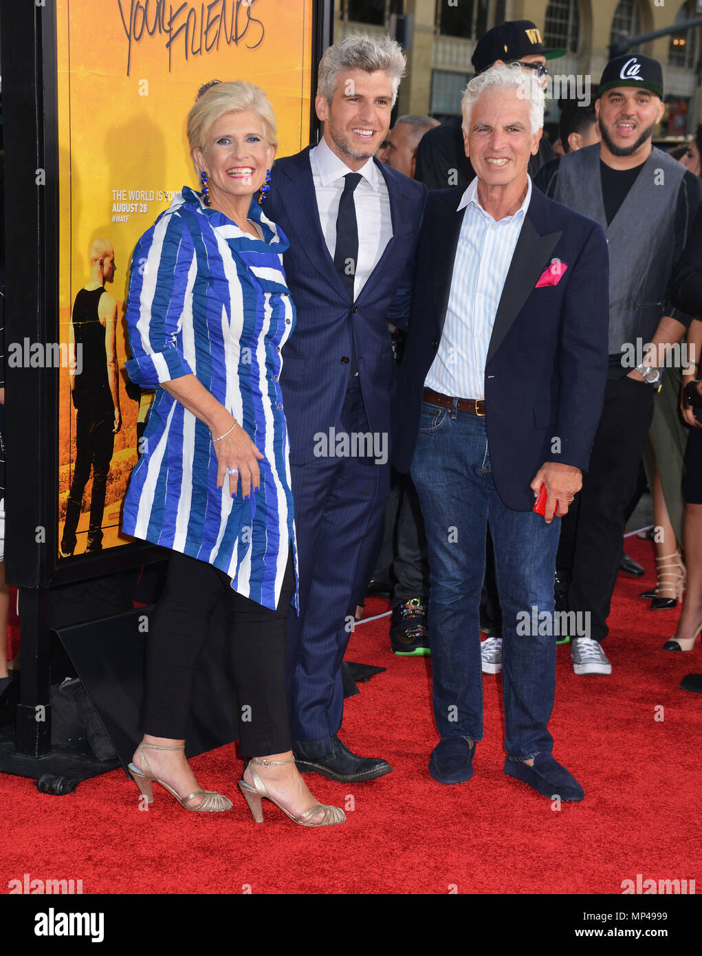 Max Joseph - director and family at the We Are Your Friends Premiere at ...
