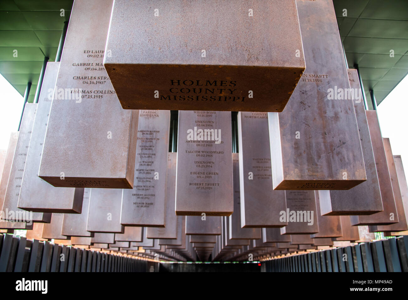 The National Memorial for Peace and Justice or National Lynching ...