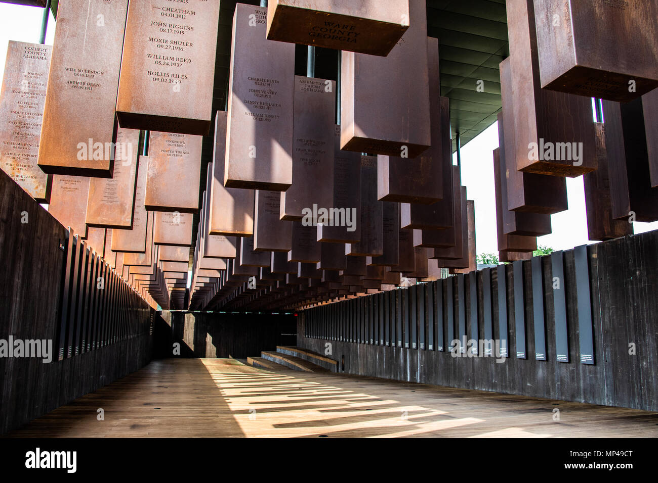 The National Memorial for Peace and Justice or National Lynching ...