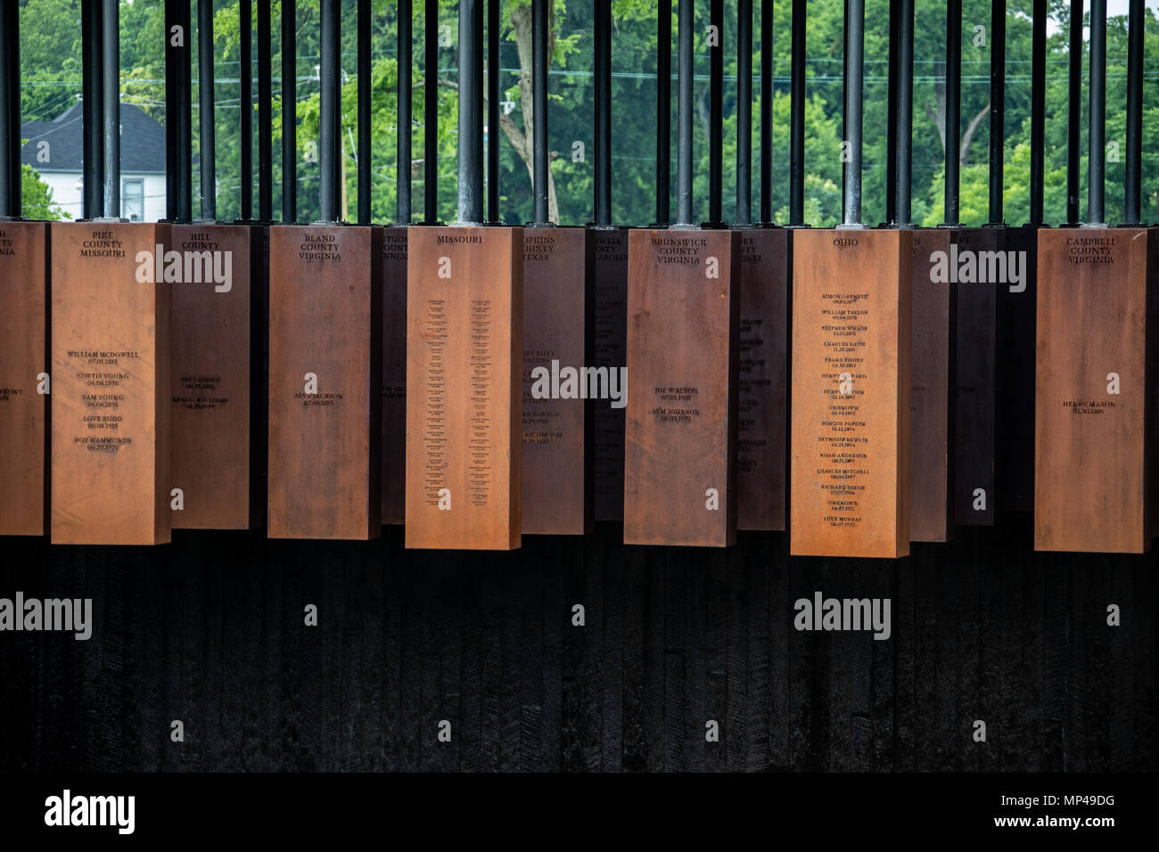 The National Memorial for Peace and Justice or National Lynching ...