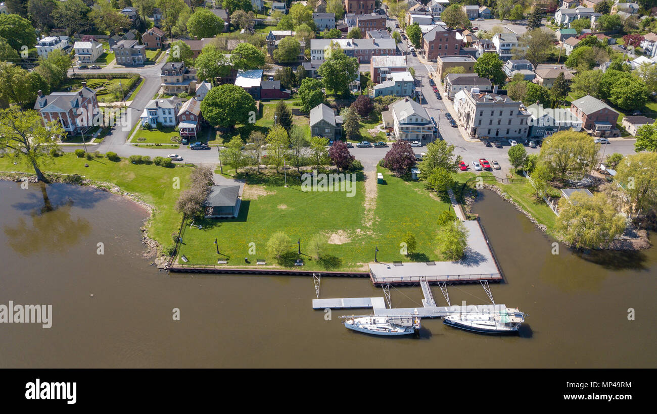 The Village of Athens, Upstate New York State, USA Stock Photo - Alamy