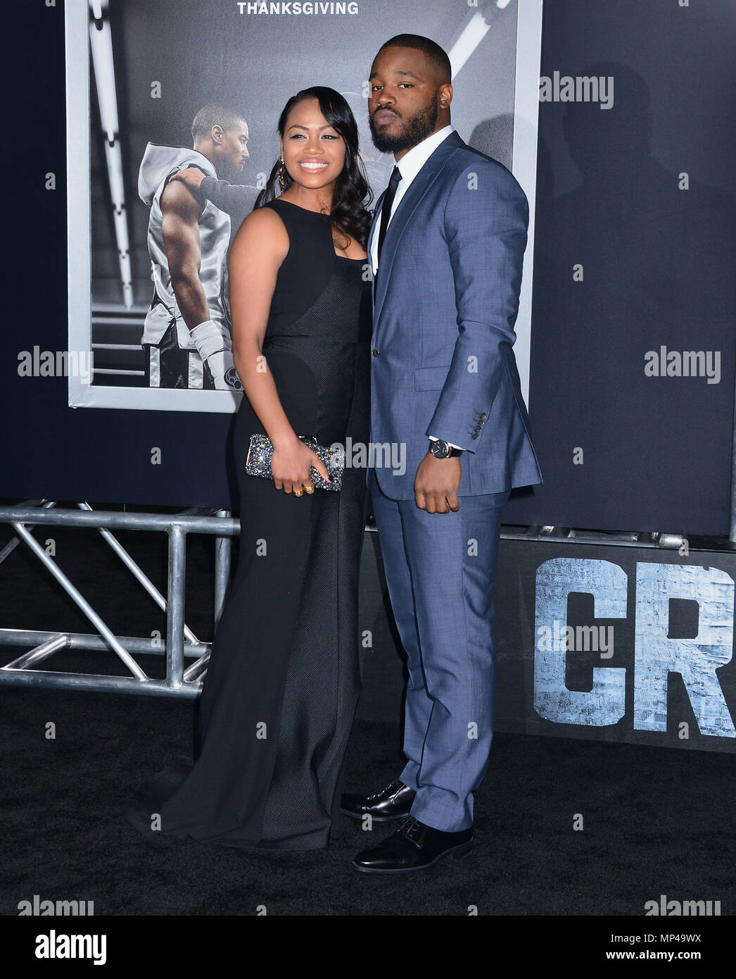 Ryan coogler and wife red carpet event hi-res stock photography and ...