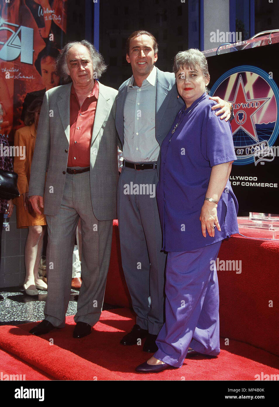 Cage Nicolas & dad, momCage N. + Dad + mom Event in Hollywood Life ...