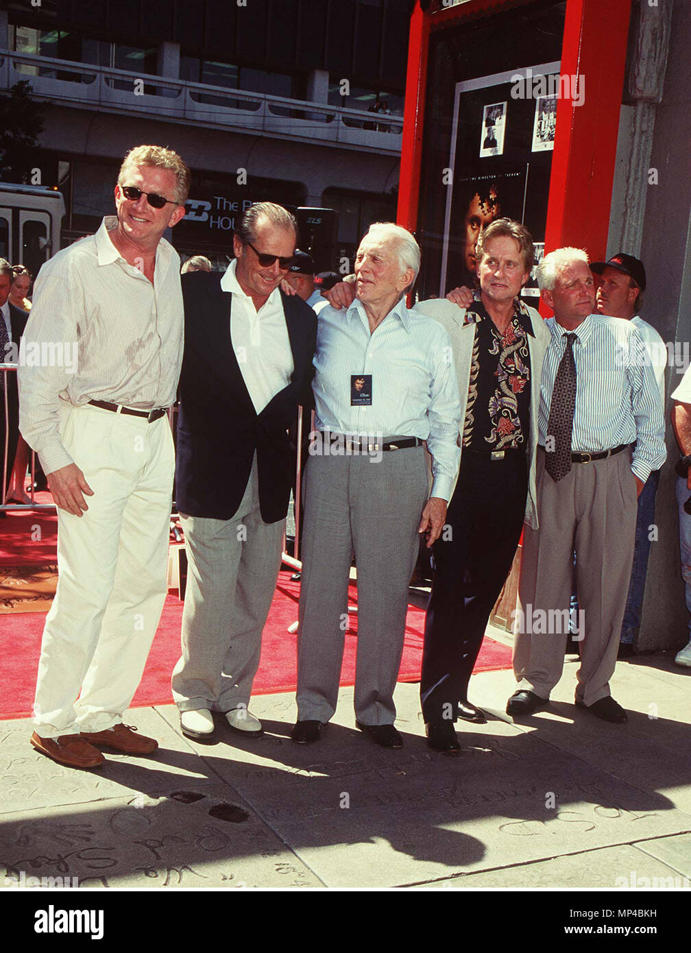 Douglas, M.,Kirk,Eric+Nicholson and familyDouglas,M,K,Joel,E,Nicholsson ...