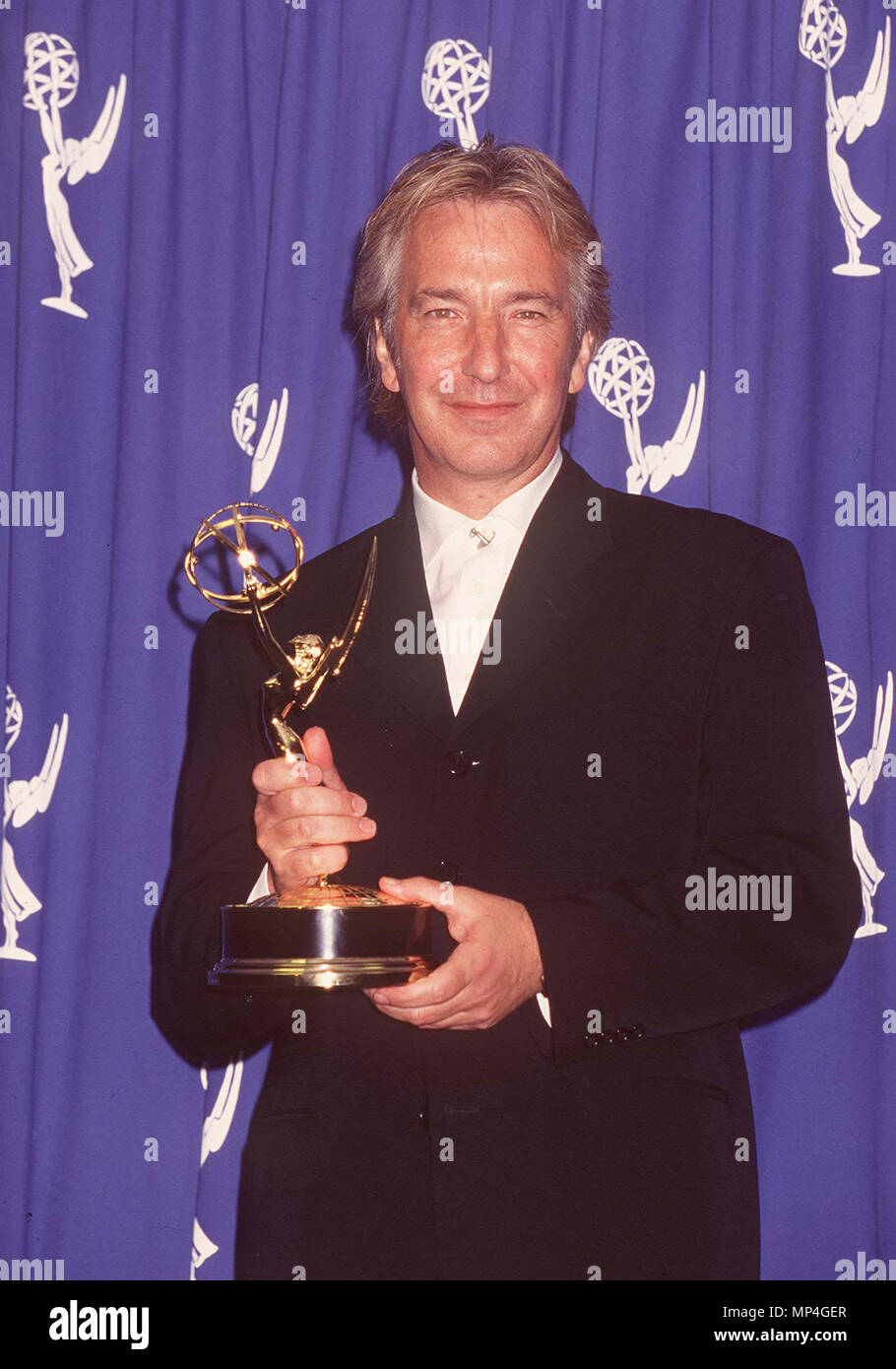 Rickman alan lead actor event in hollywood life california hi-res stock ...