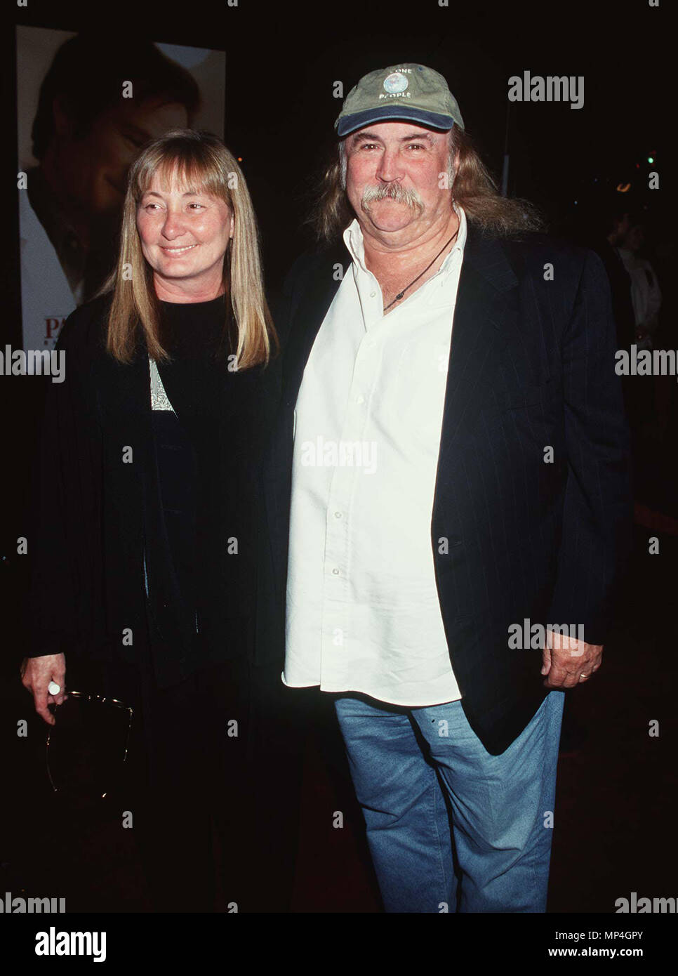 David crosby and wife red carpet event hi-res stock photography and ...