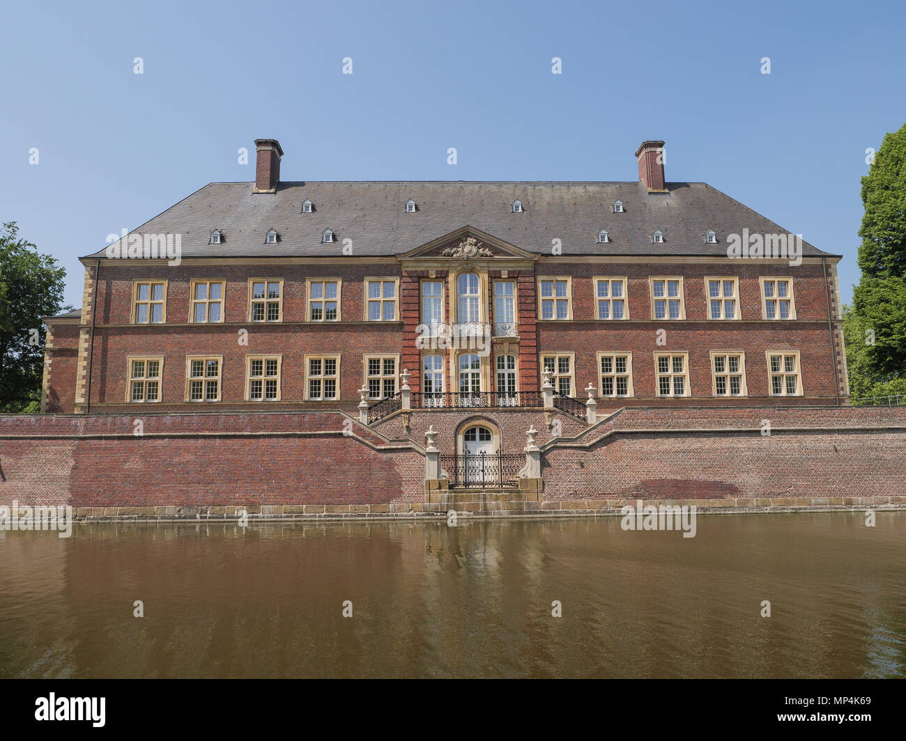 Castle of Ahaus in germany Stock Photo - Alamy