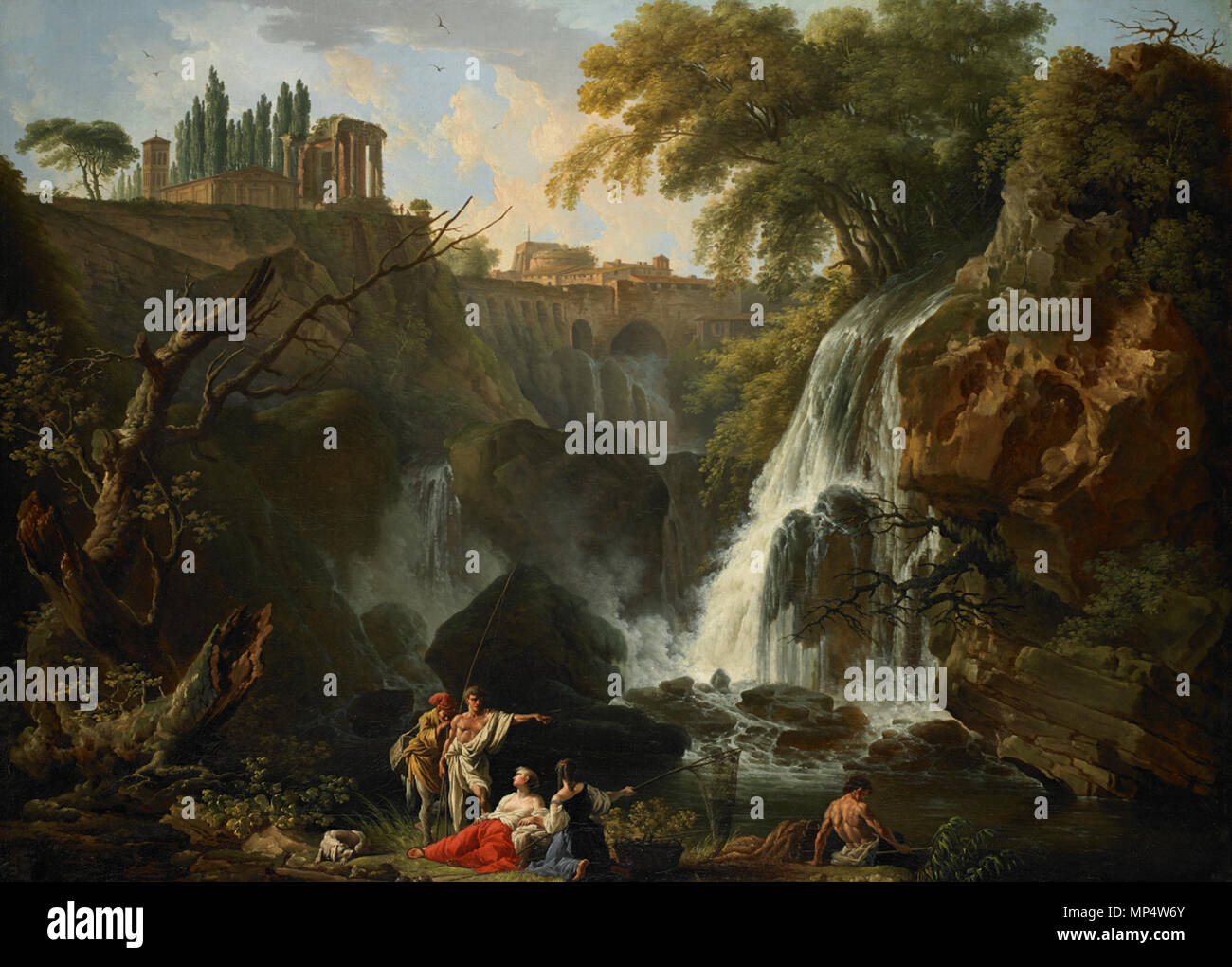 The cascade of tivoli hi-res stock photography and images - Alamy