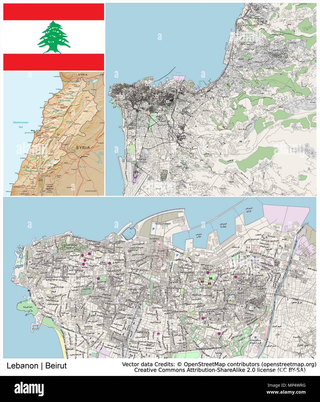 Central croatia Stock Vector Images - Alamy