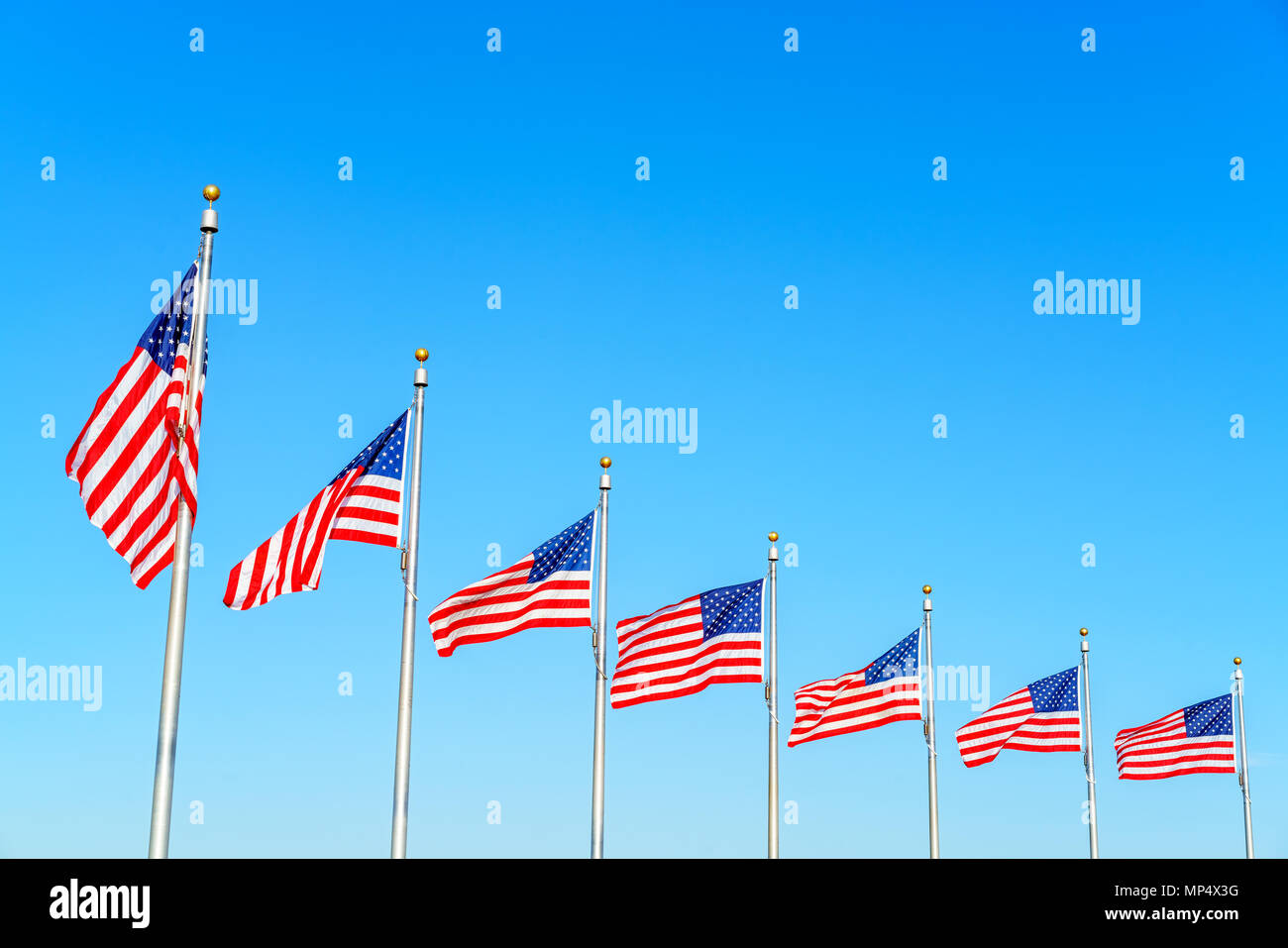 Flags of the United States Stock Photo - Alamy