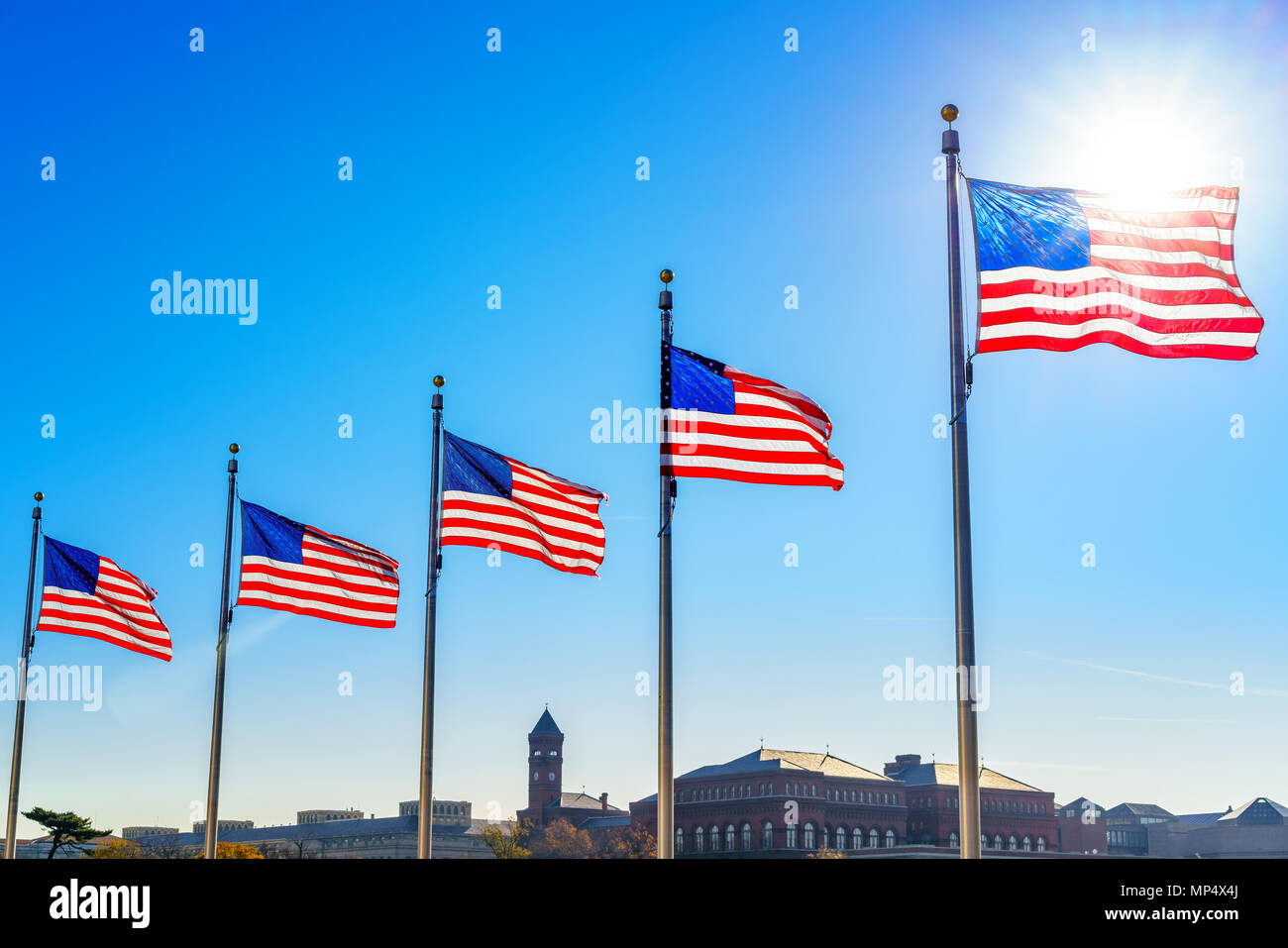 Flags of the United States Stock Photo - Alamy