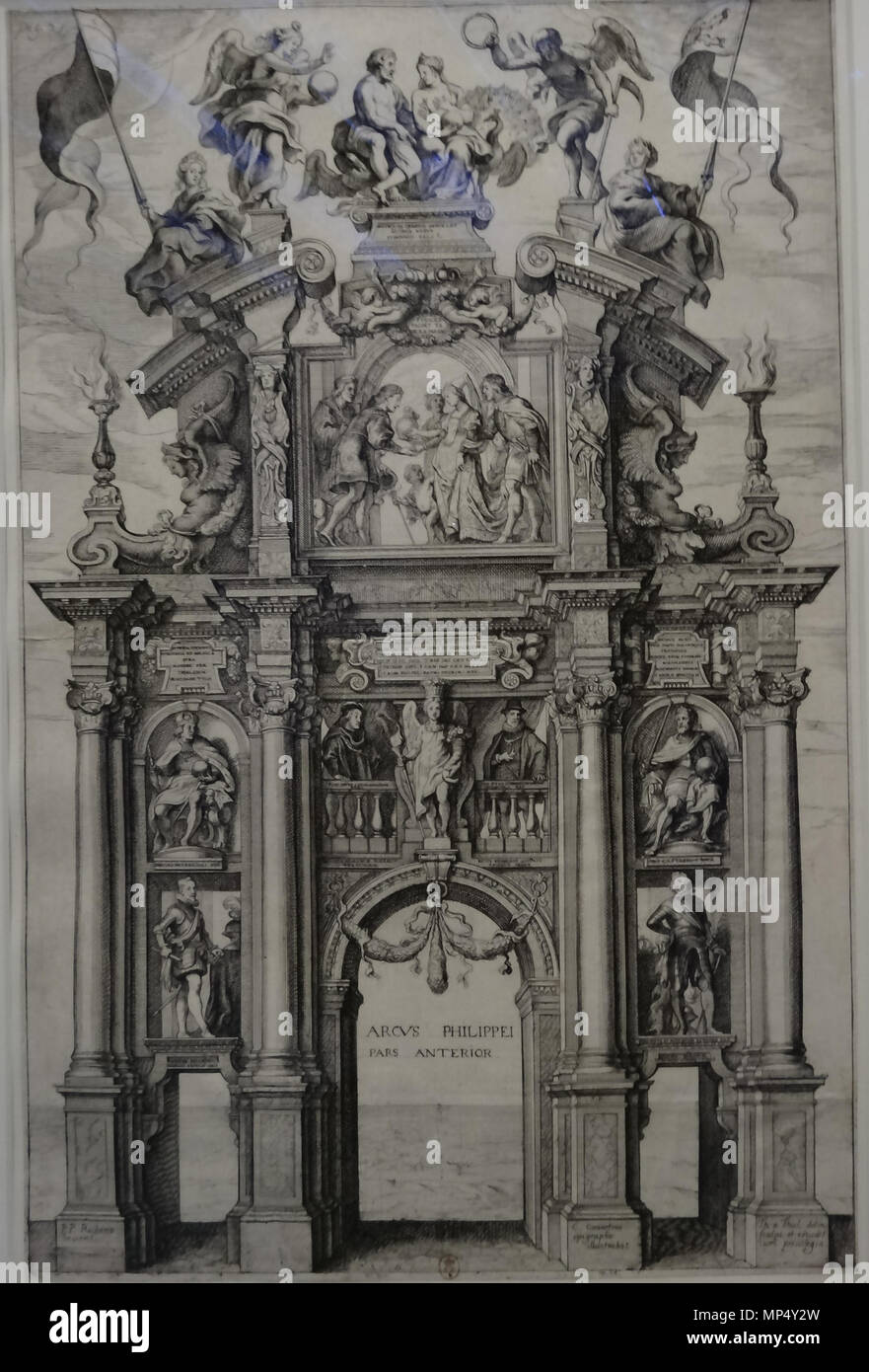 826 Louvre-Lens - L'Europe de Rubens - 064 - Arc de tromphe de Philippe ...