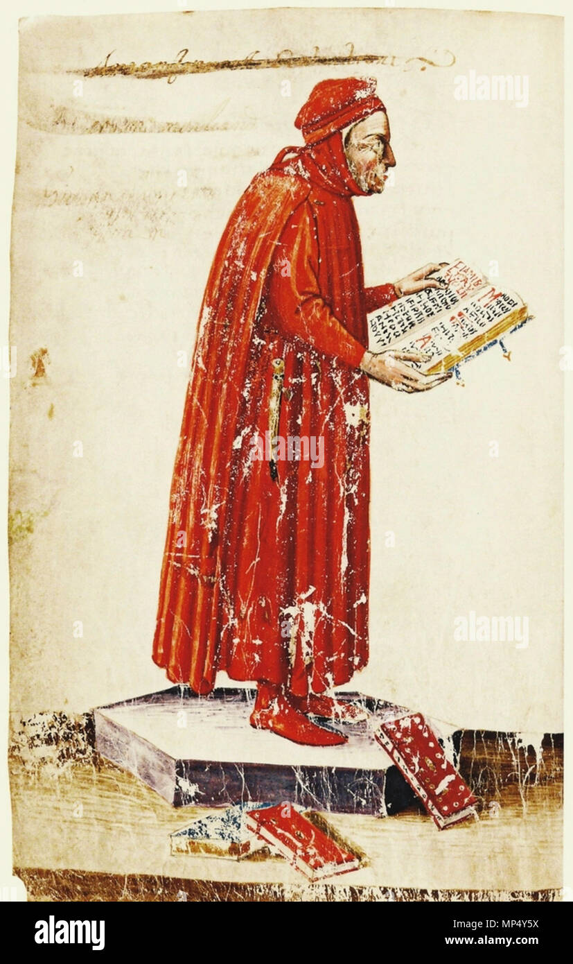 . Italiano: Immagine che ritrae Coluccio Salutati, proveniente da un ...