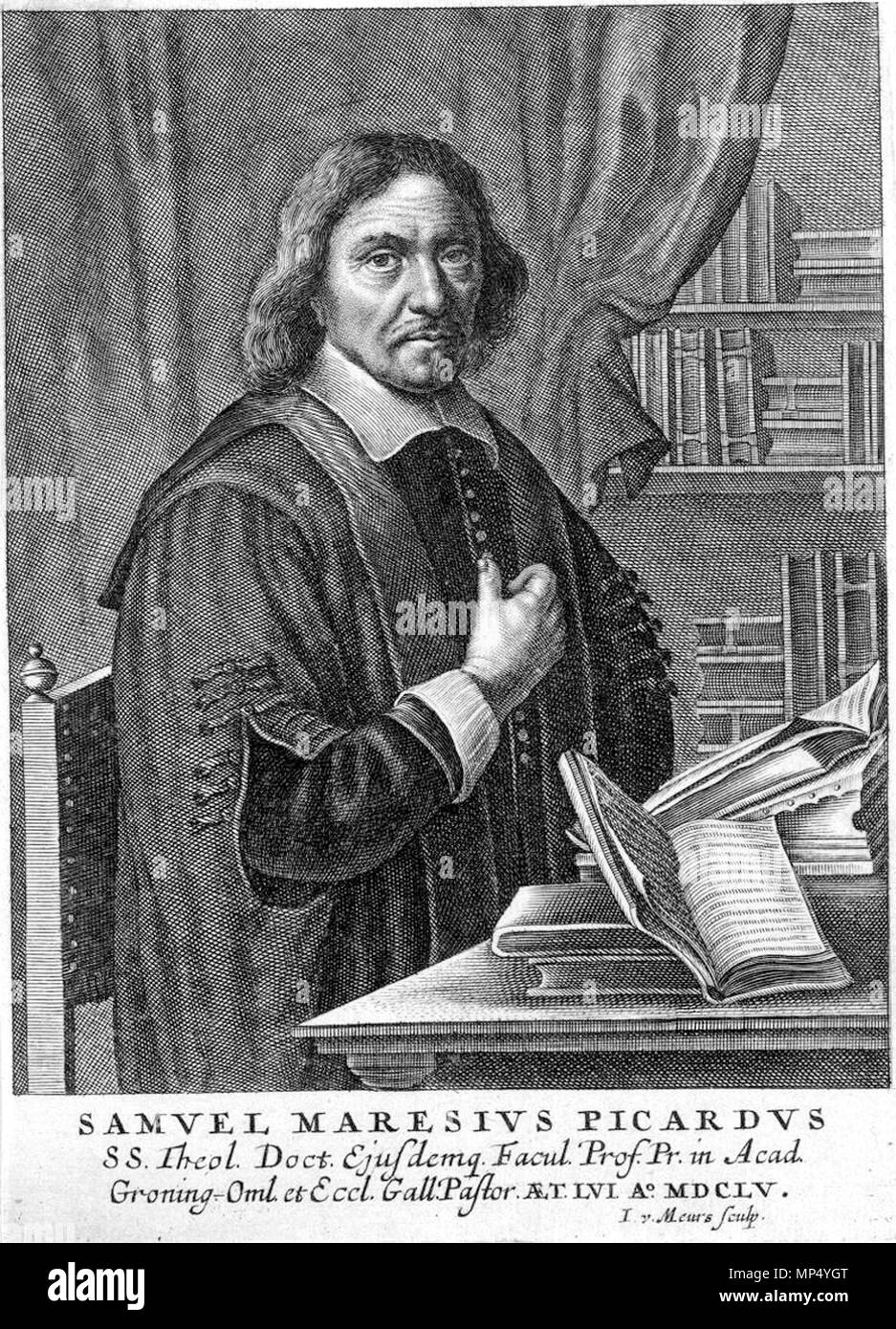 Portrait of samuel maresius Black and White Stock Photos & Images - Alamy