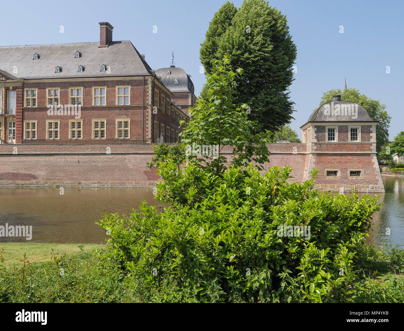 Castle of Ahaus in germany Stock Photo - Alamy