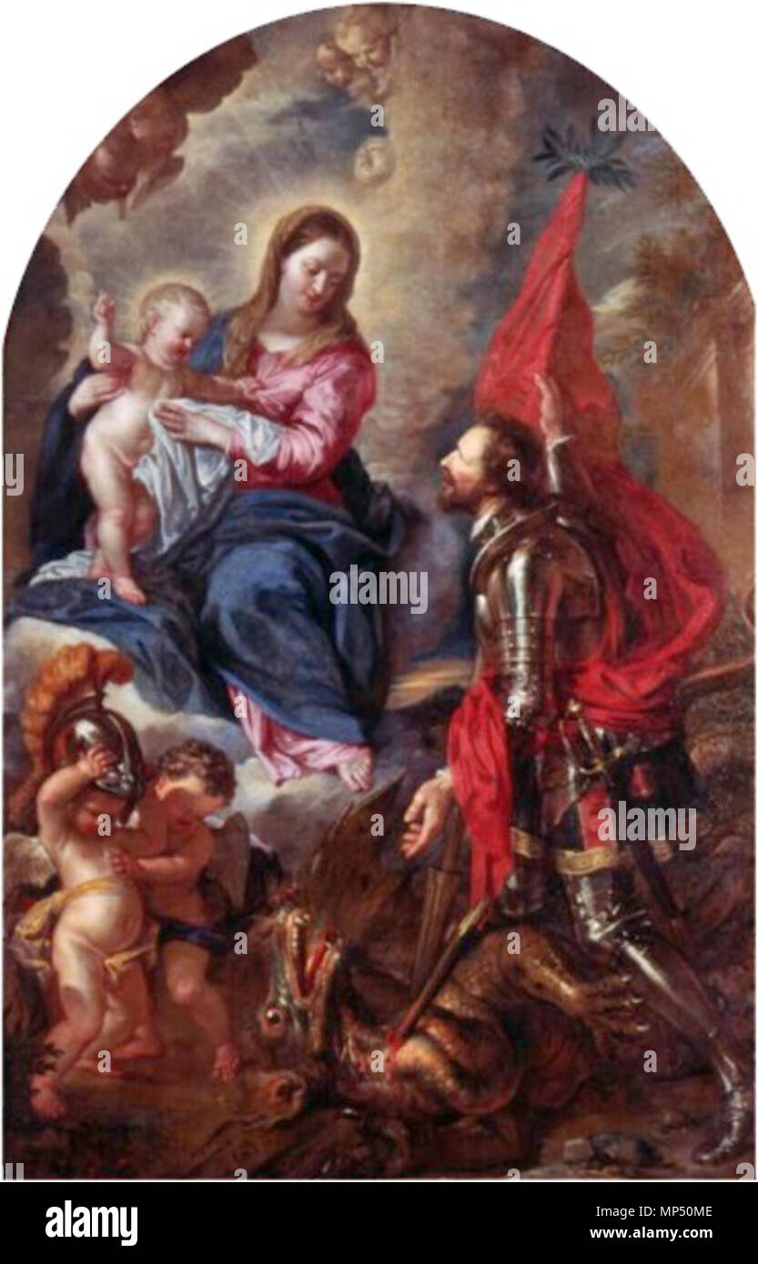 Saint George an the Dragon . Sint-Joris en de draak. Ontleend aan ...