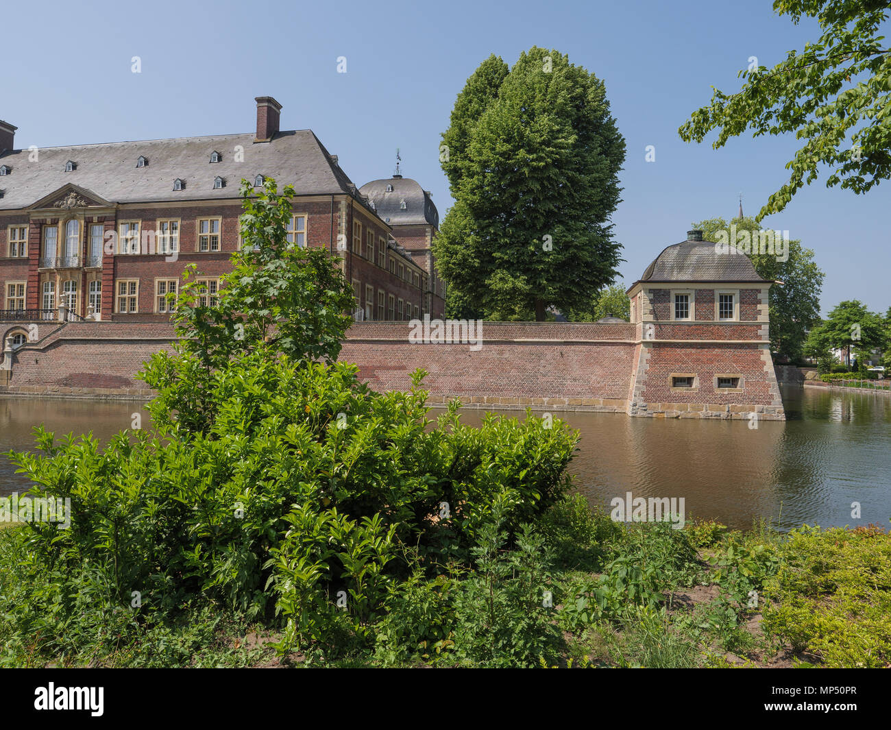 Castle of Ahaus in germany Stock Photo - Alamy