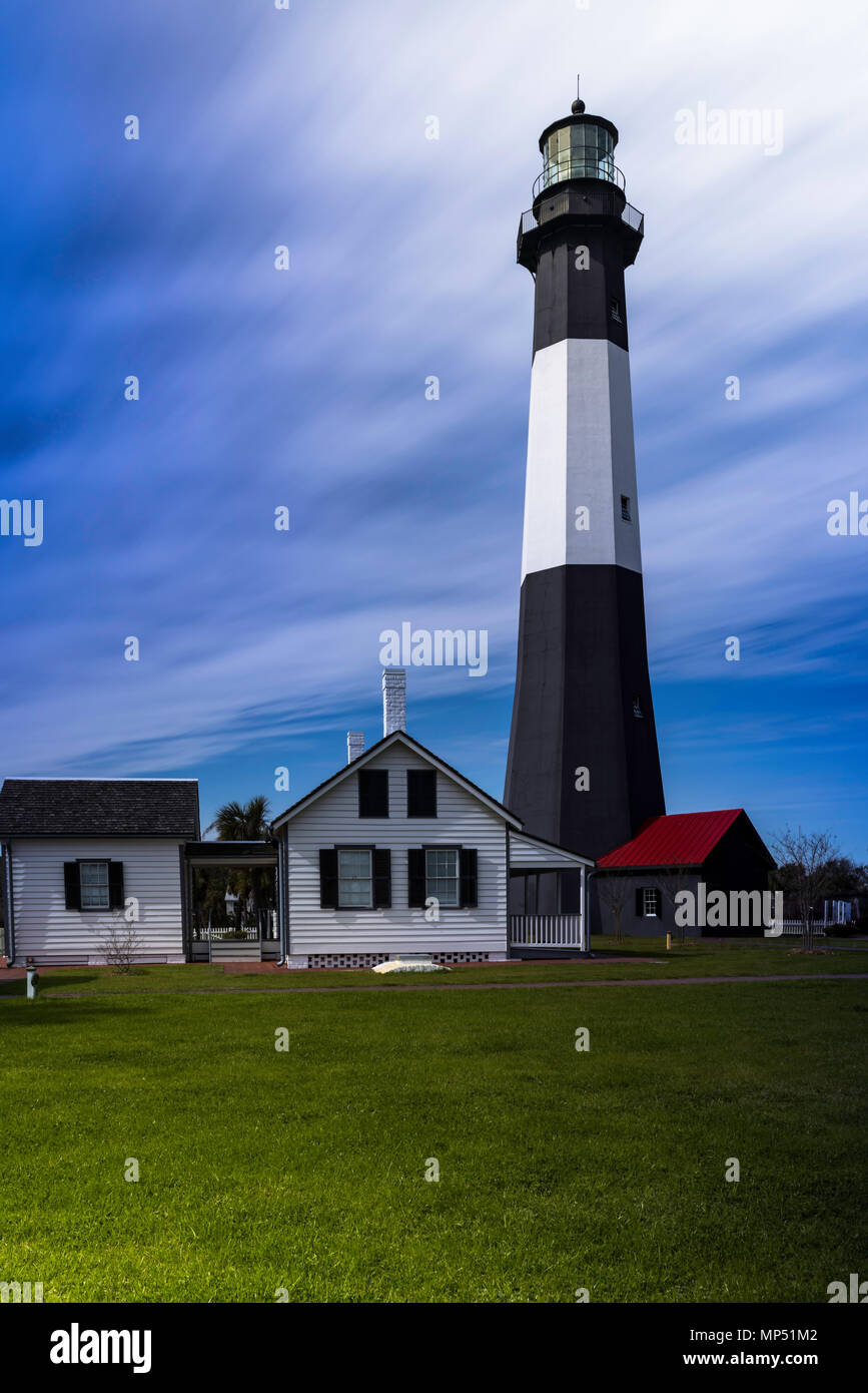 LIGHTHOUSE TYBEE ISLAND, GA Stock Photo - Alamy