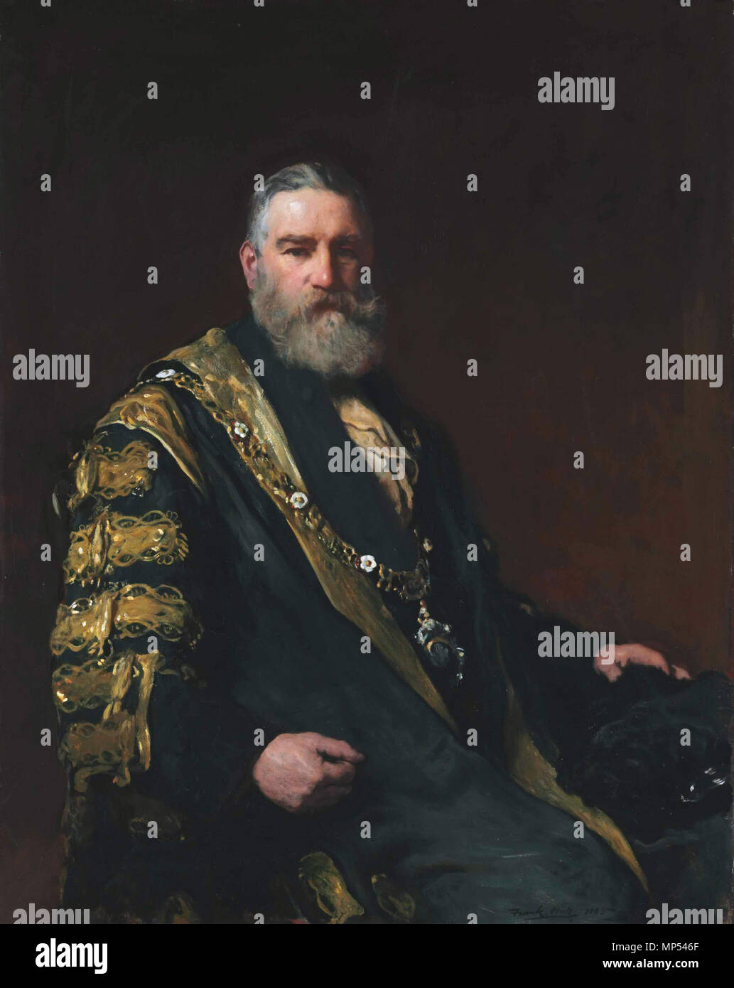 Sir Robert Nicholas Fowler, 1st Bt. (1828-1891) *oil on canvas *126 x ...