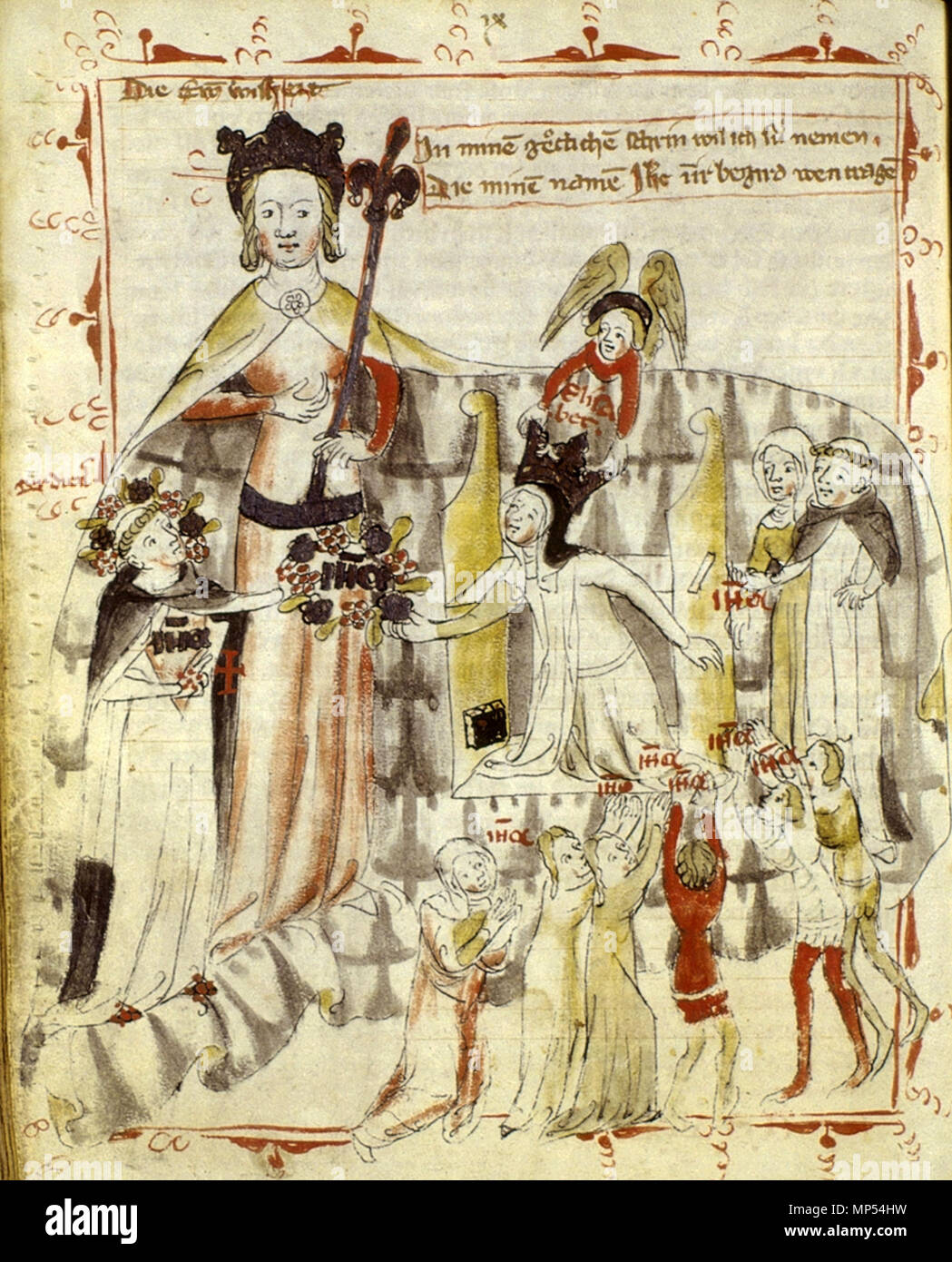 Medieval scene de vie illustration hi-res stock photography and images ...