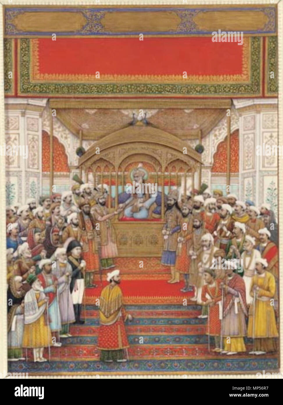 Peacock Throne Of Akbar