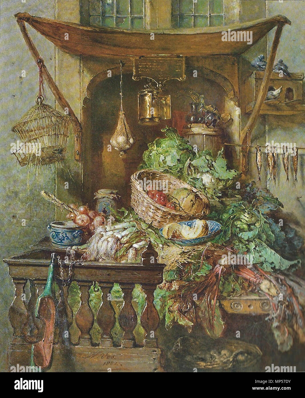 . Nederlands: Groentestal (1882) Maria Vos (1824-1906) . 1882. 1145 ...