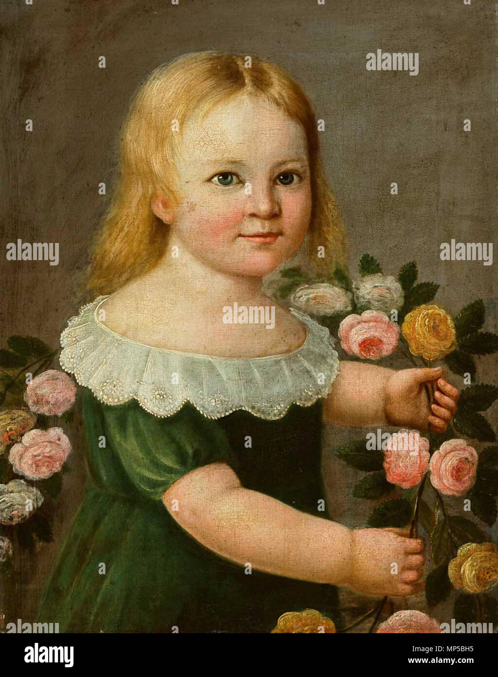 1016 Portrait Emma Roßel 1819 Stock Photo - Alamy