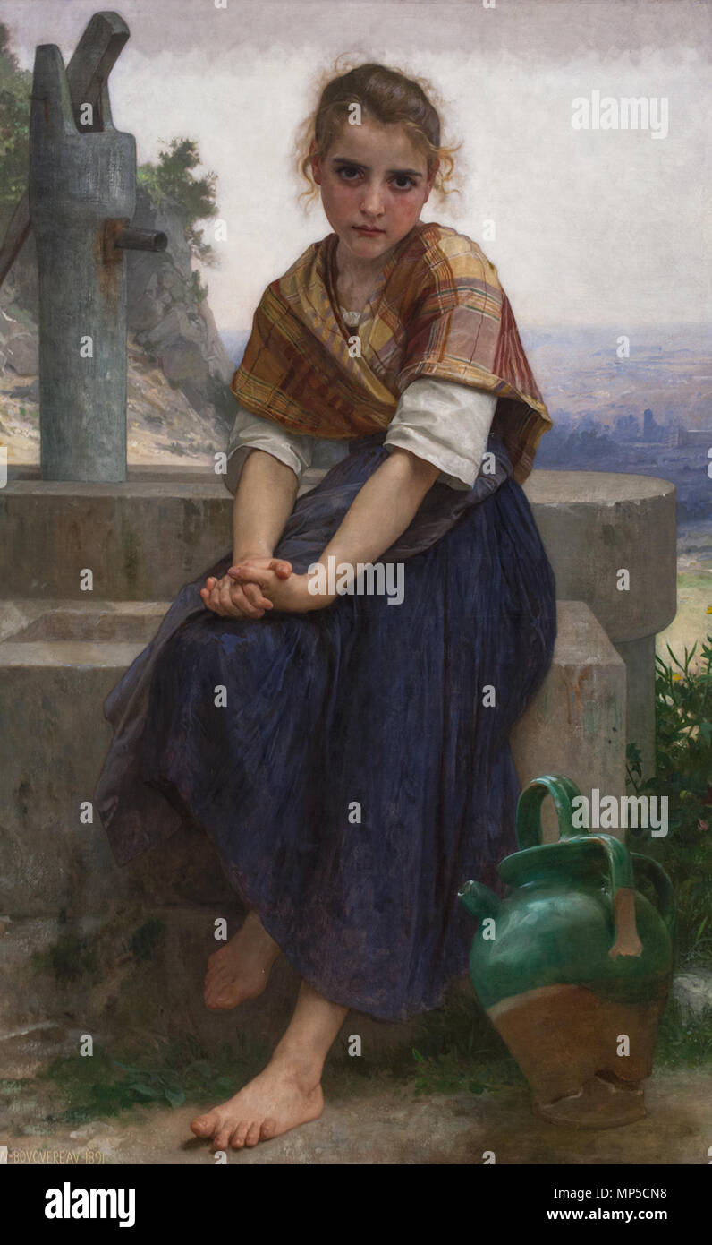 The Broken Pitcher 1891. 800 Legion of Honor 34 Stock Photo - Alamy